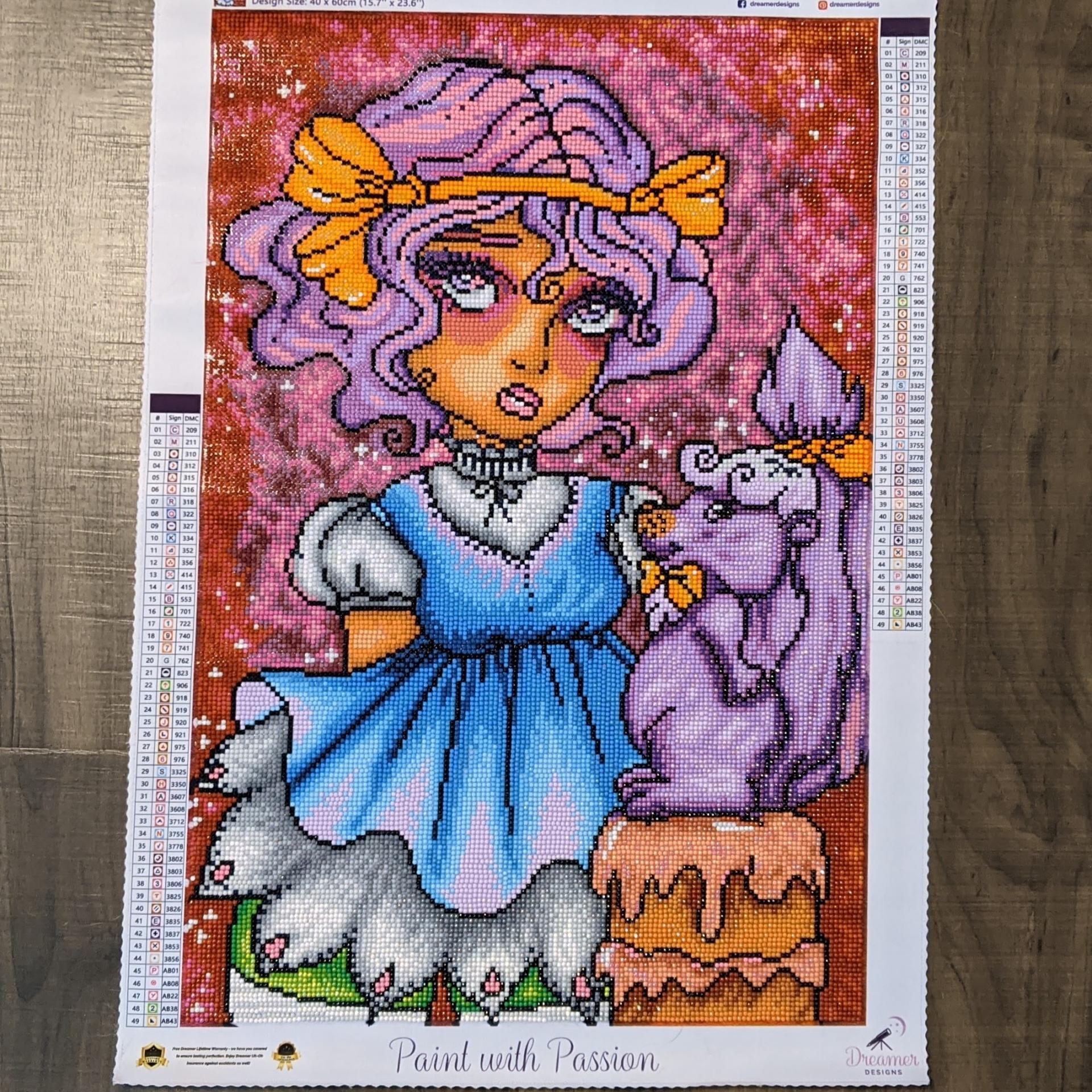 Angel Cake 5D Diamond Art Kit - Dreamer Designs