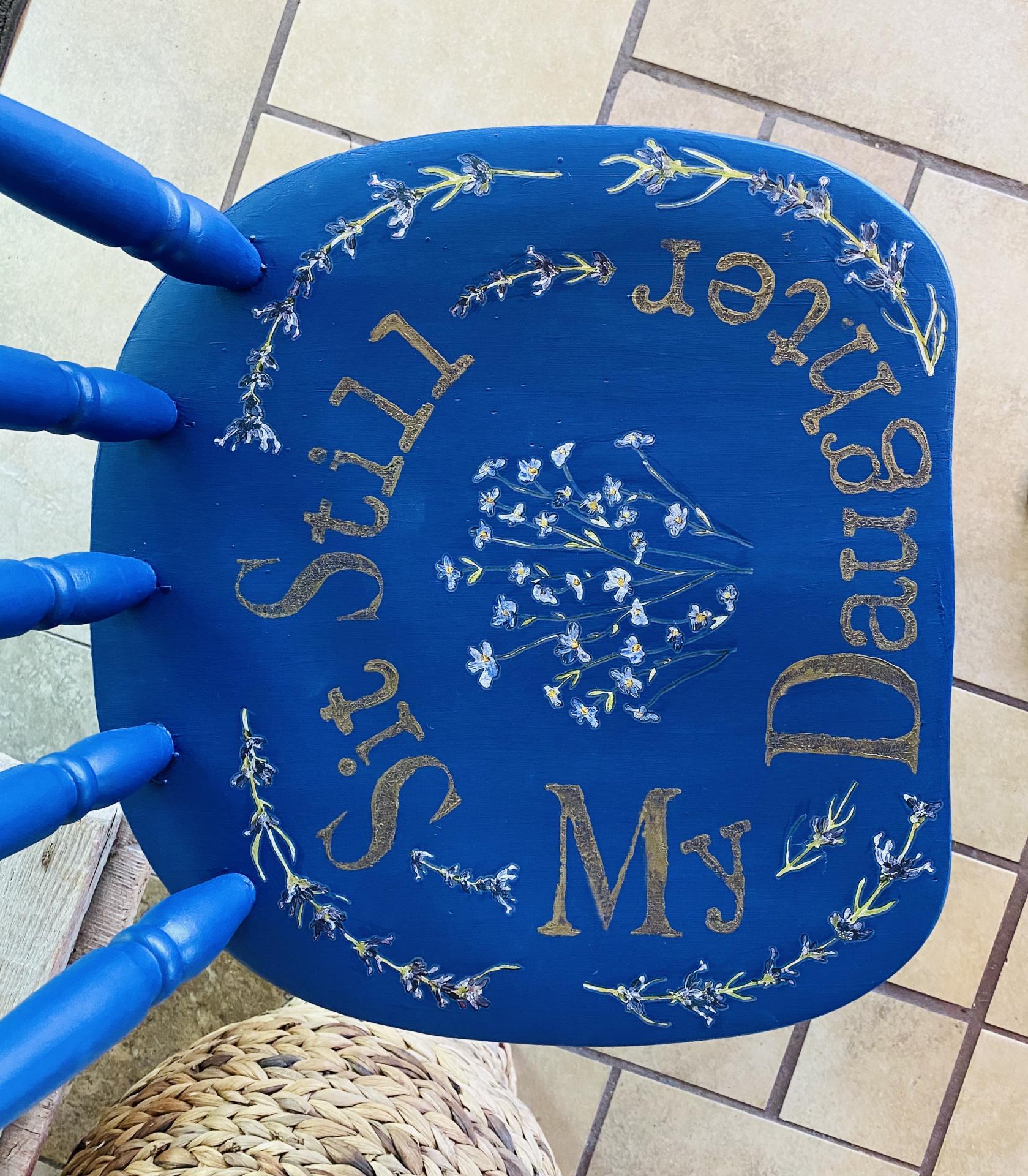 Liberty Blue Fusion Mineral Paint @ The Painted Heirloom