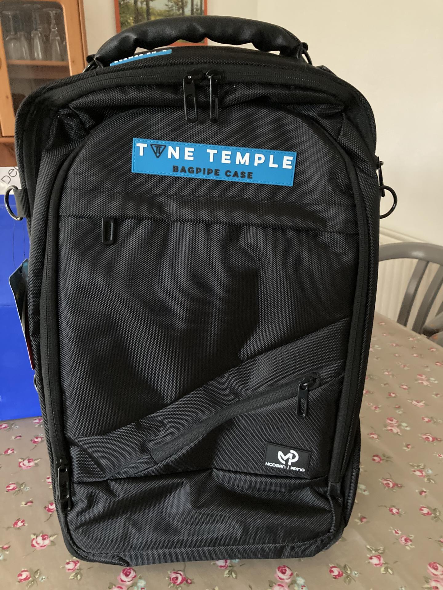 Tone Temple™ Best Bagpipe Case (Humidity Control) Modern Piping